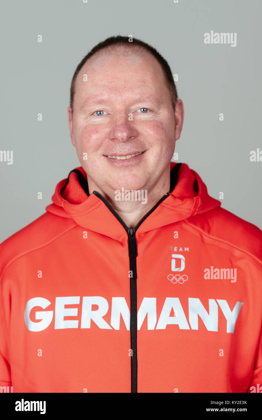 Alexander König poses at a photocall during the preparations for the ...