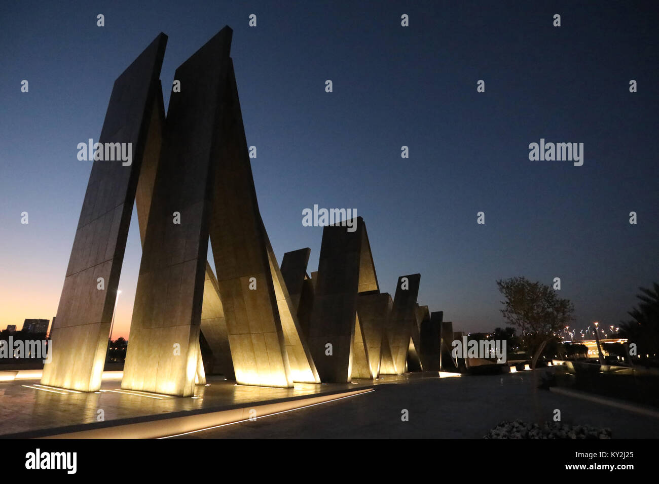 Wahat al karama with soldiers hi-res stock photography and images - Alamy