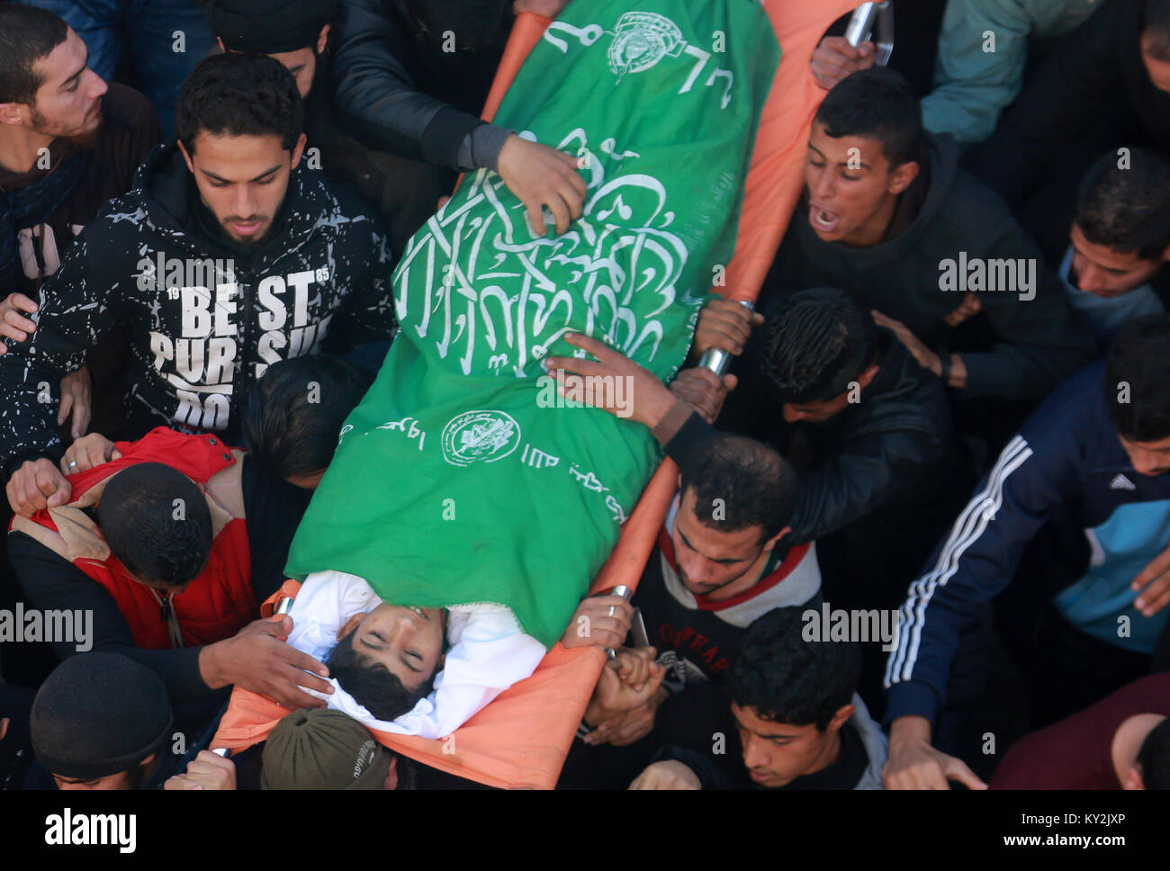 Al-Maghazi Refugee Camp, The Gaza Strip, PalestineJanuary 12, 2018 - Al ...