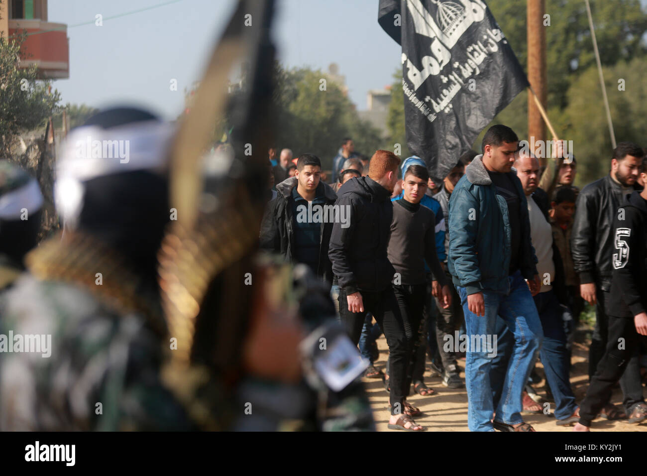 Al-Maghazi Refugee Camp, The Gaza Strip, PalestineJanuary 12, 2018 - Al ...