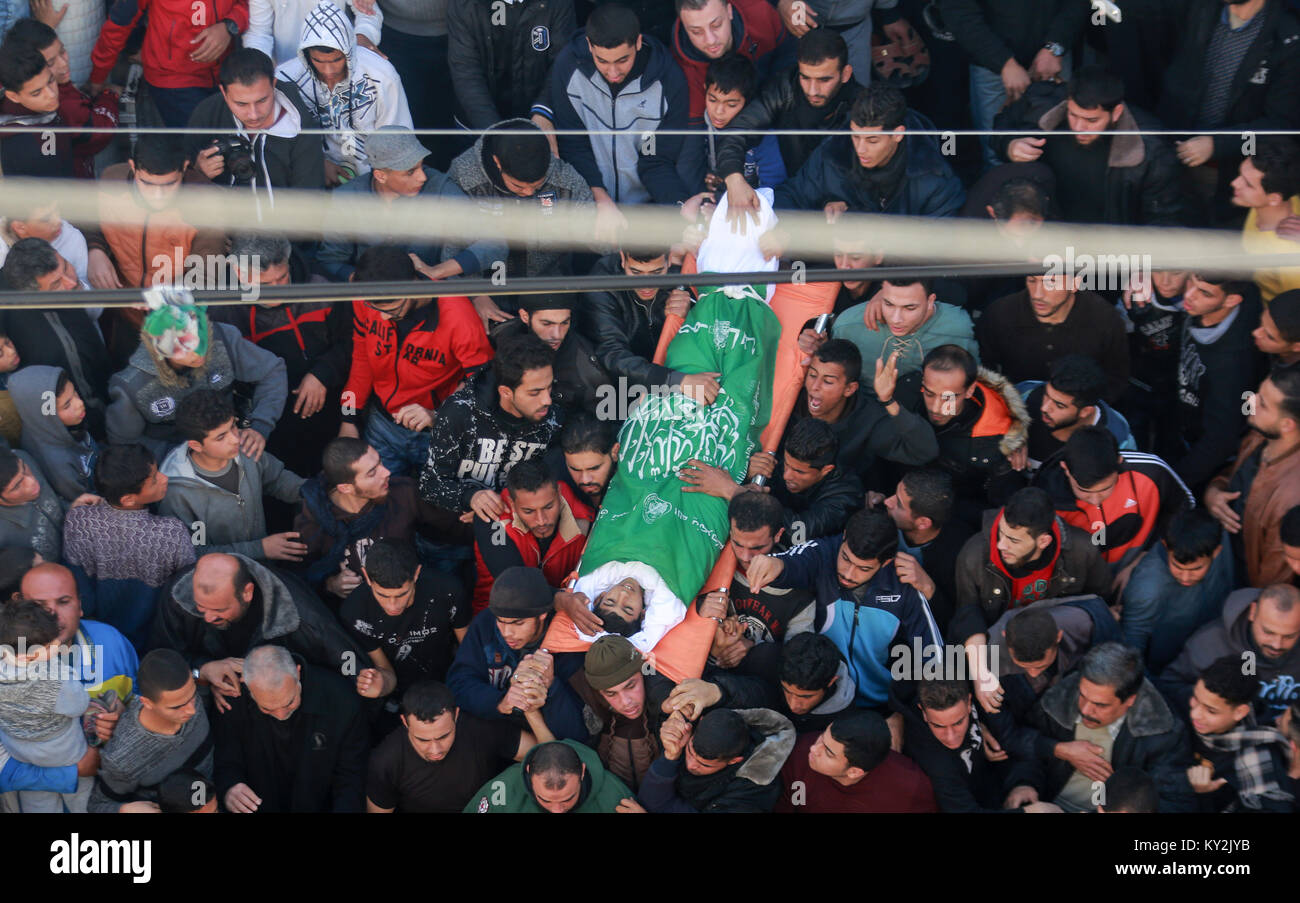 Al-Maghazi Refugee Camp, The Gaza Strip, PalestineJanuary 12, 2018 - Al ...