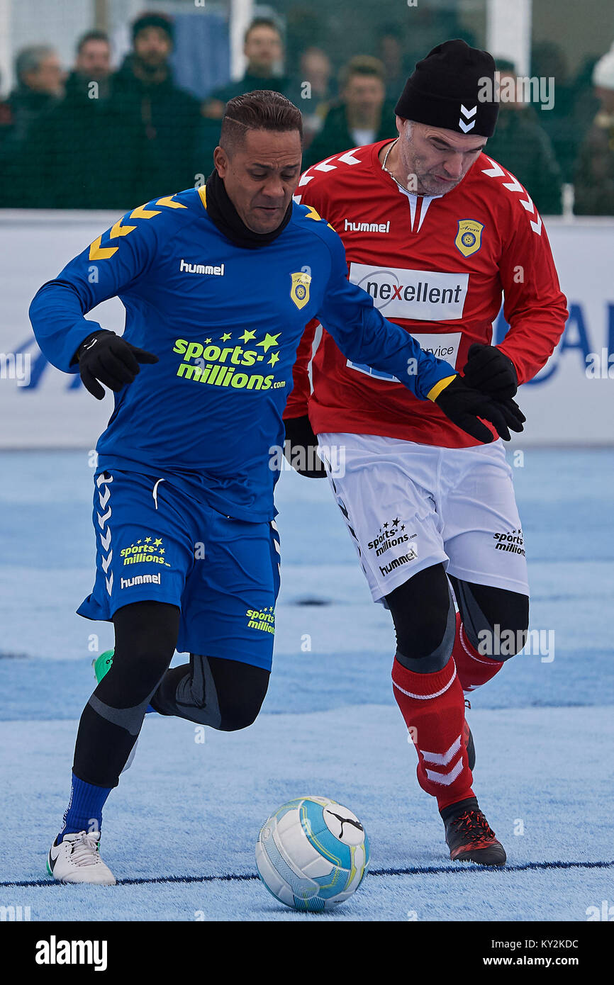 Arosa, Switzerland. 12th Jan, 2018. Stanton Fredericks against Stéphane ...