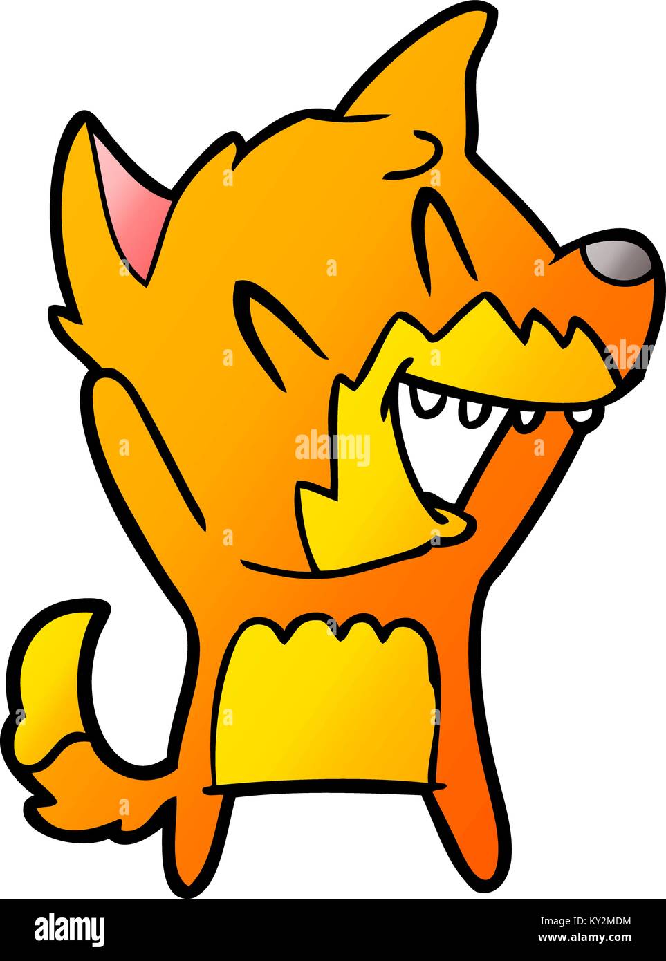 fox cartoon character Stock Vector Image & Art - Alamy