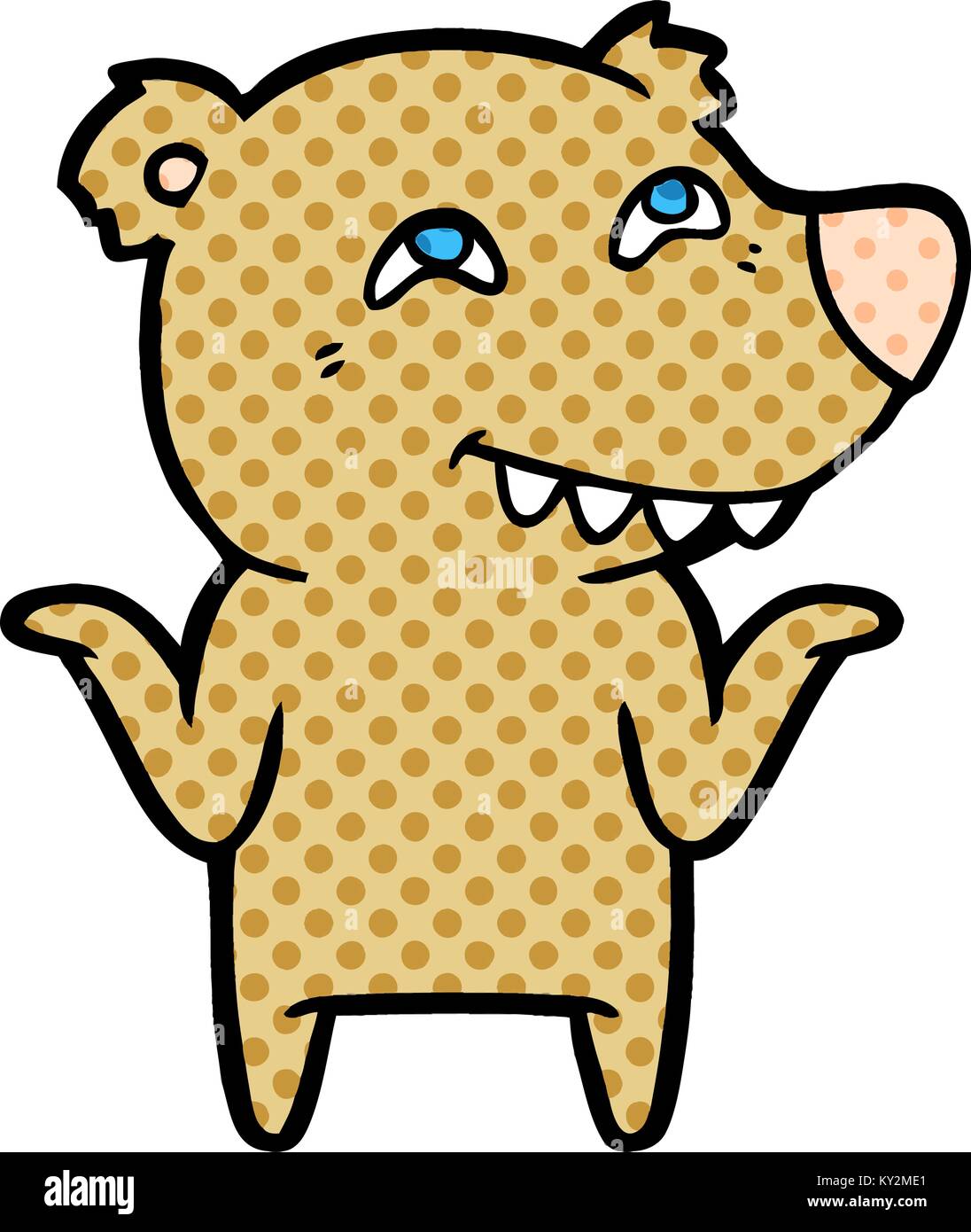 bear cartoon character Stock Vector Image & Art - Alamy