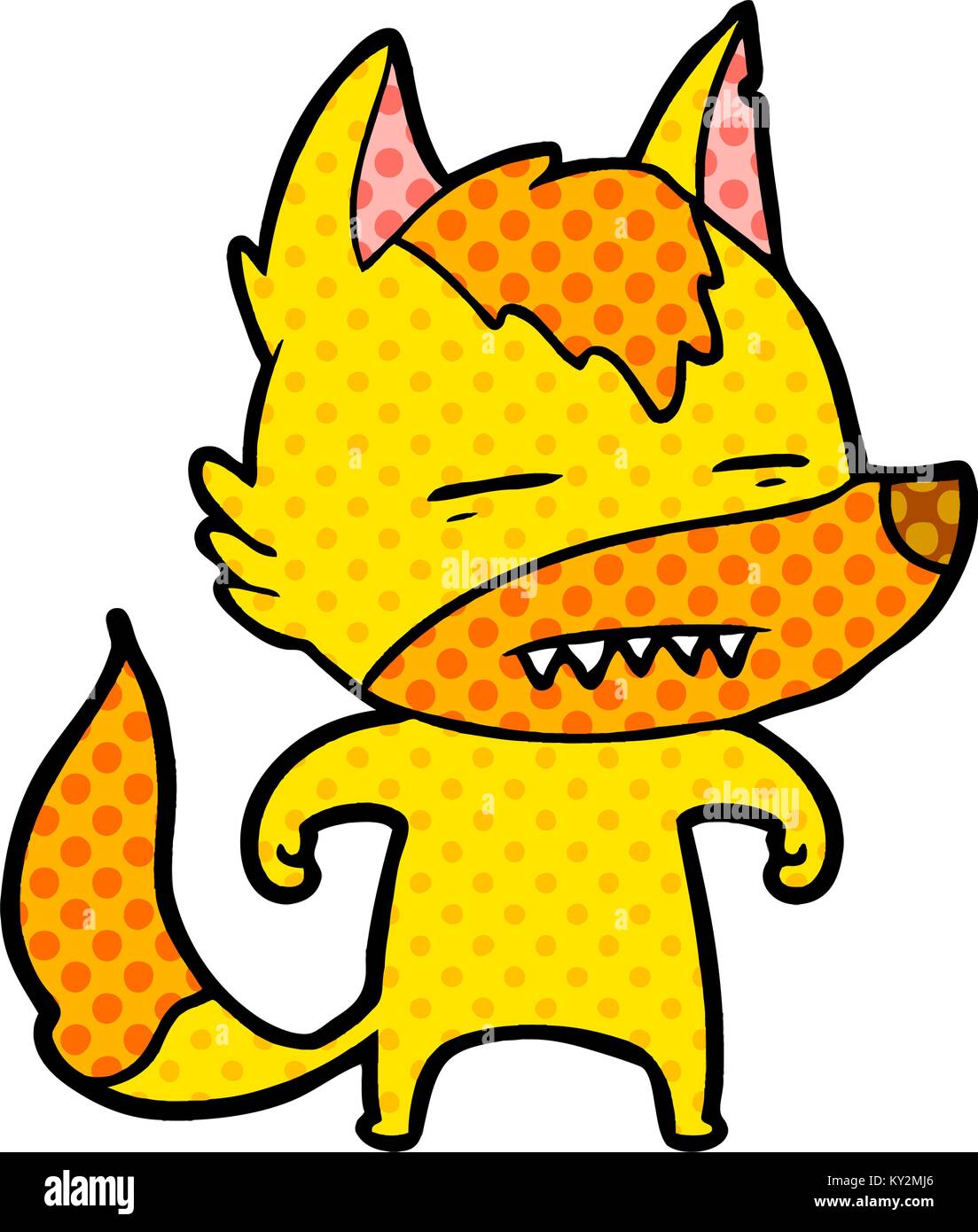 fox cartoon character Stock Vector Image & Art - Alamy