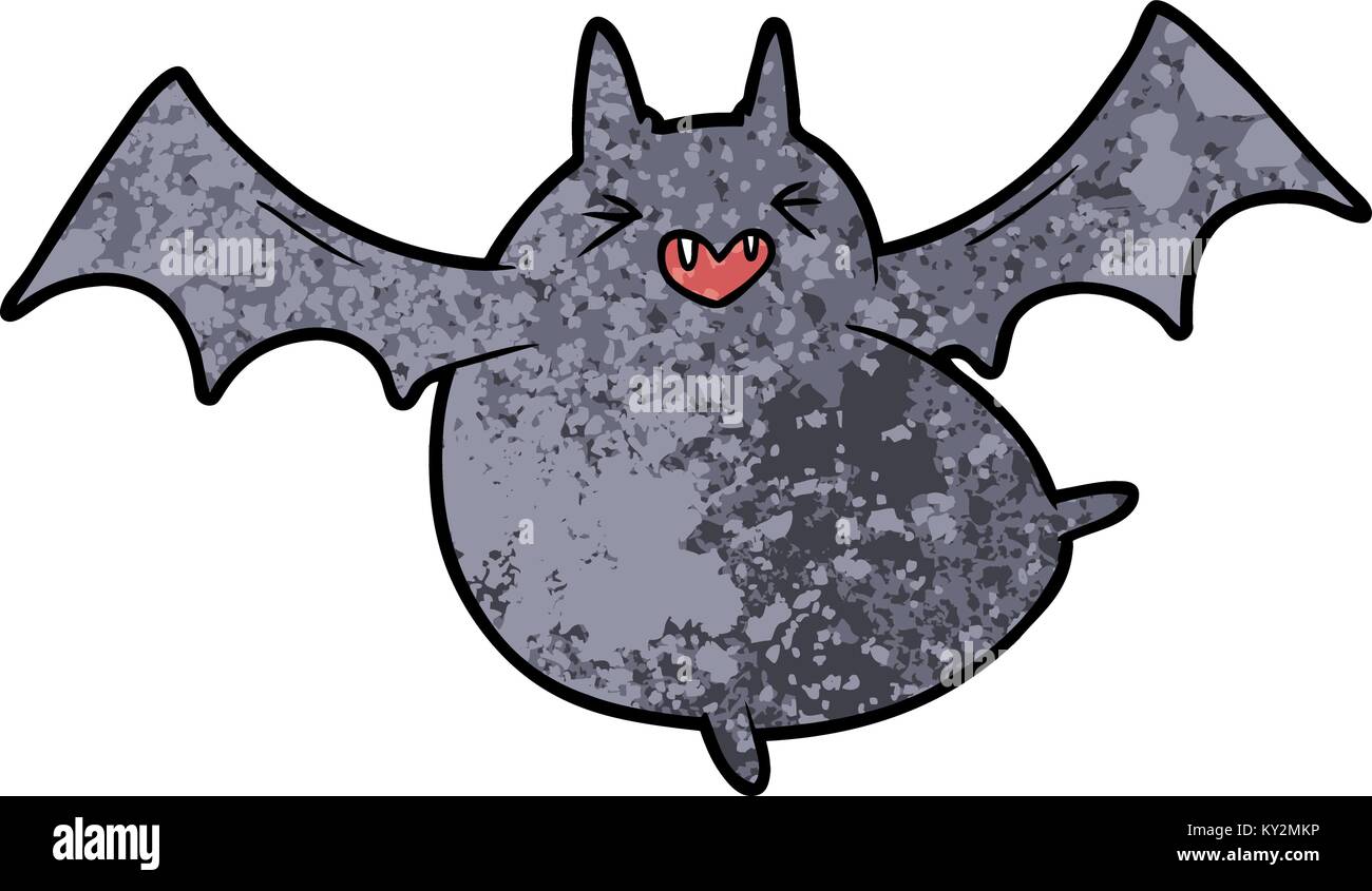 spooky cartoon bat Stock Vector Image & Art - Alamy