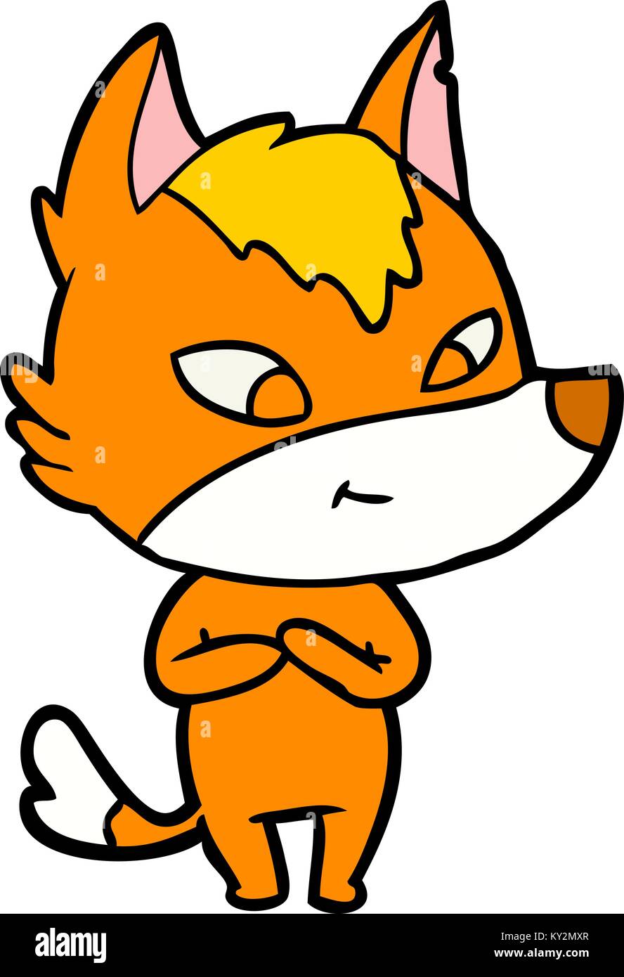 fox cartoon character Stock Vector Image & Art - Alamy