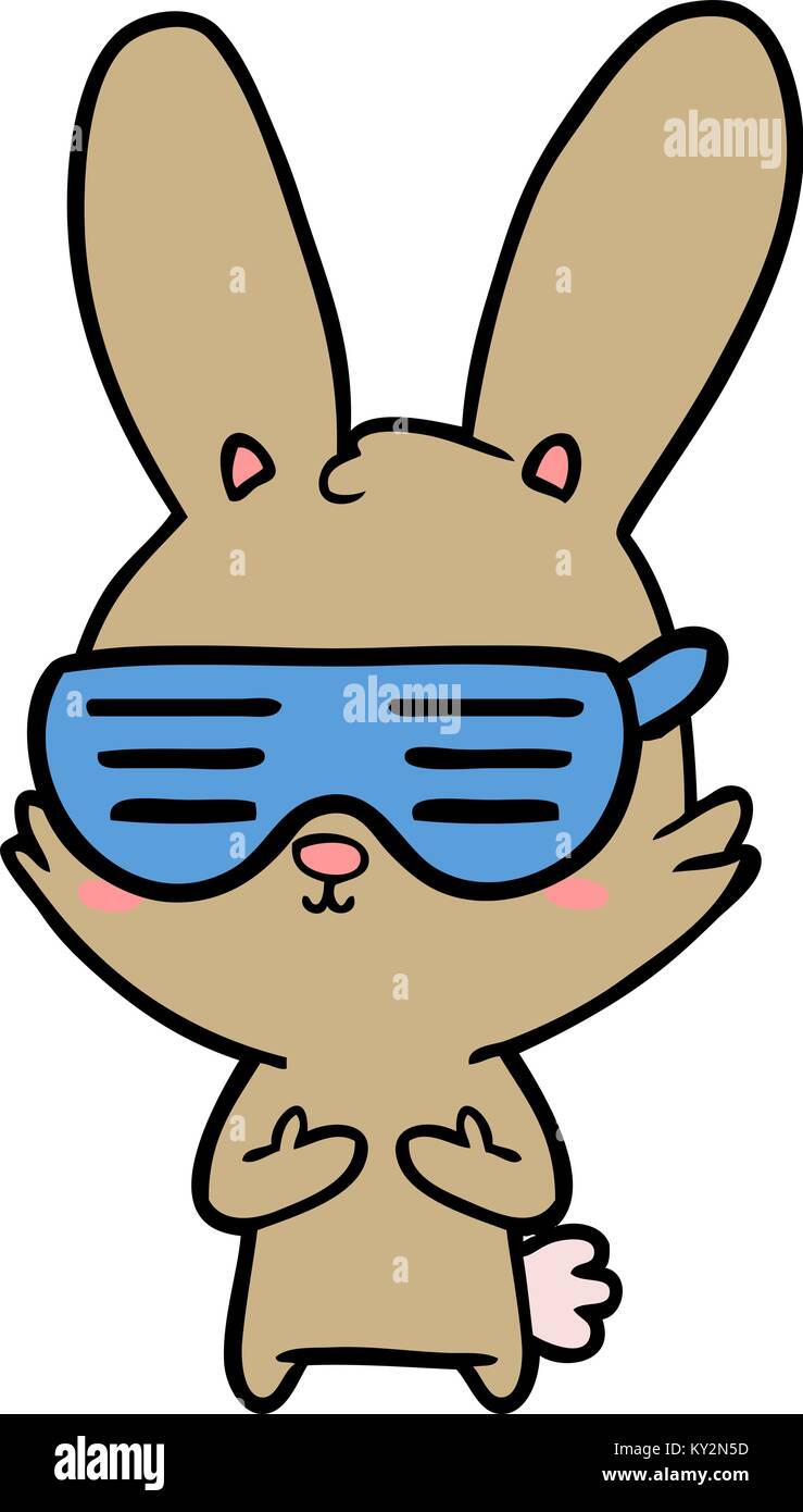 cute cartoon rabbit Stock Vector Image & Art - Alamy