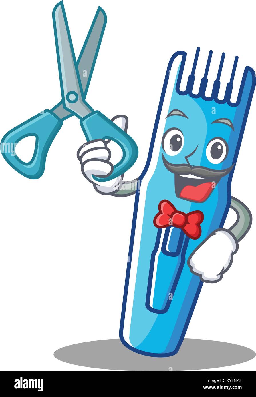 Barber trimmer character cartoon style Stock Vector Image & Art - Alamy