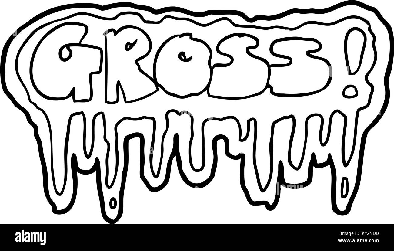 cartoon gross symbol Stock Vector Image & Art - Alamy