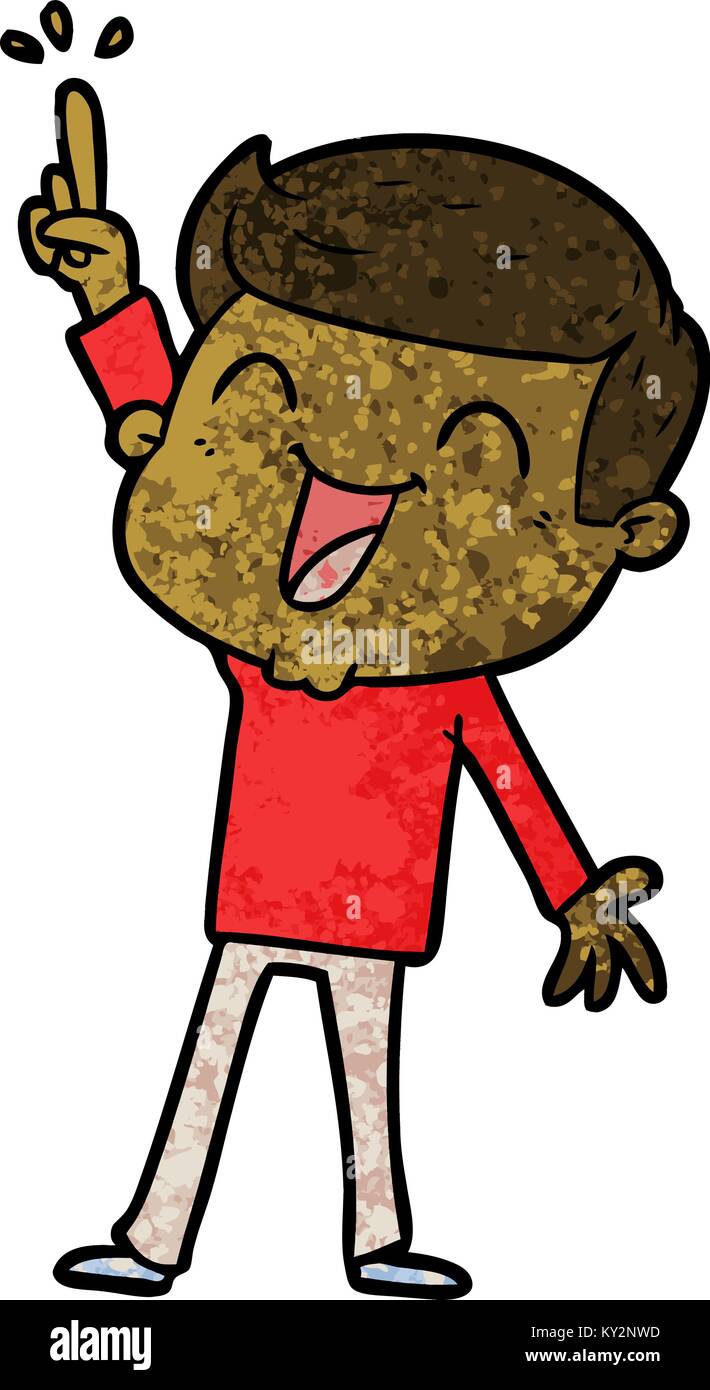 cartoon man laughing Stock Vector Image & Art - Alamy