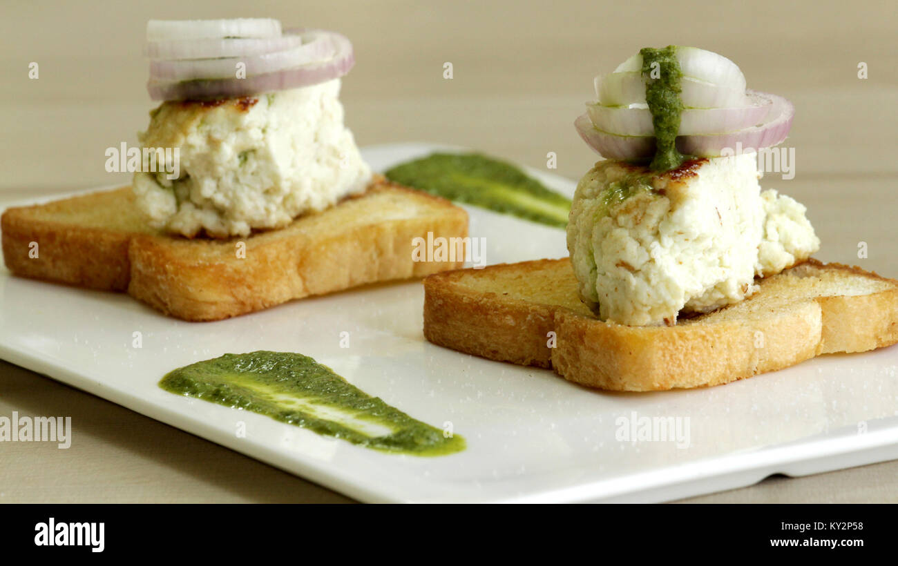 Kaladi Kulcha is a popular street food in Jammu and Kashmir Stock Photo ...