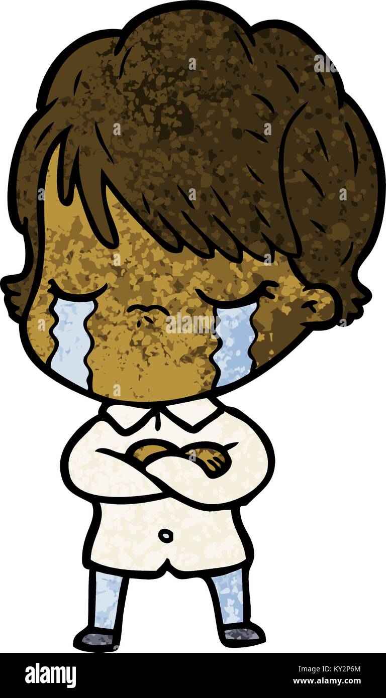 cartoon woman crying Stock Vector Image & Art - Alamy