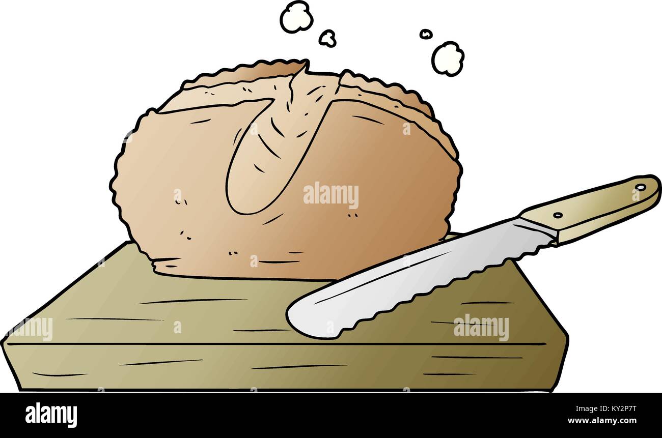 Freehand Drawn Cartoon Bread High Resolution Stock Photography and ...