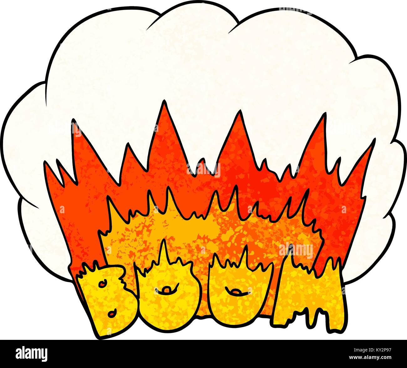 cartoon boom explosion Stock Vector Image & Art - Alamy