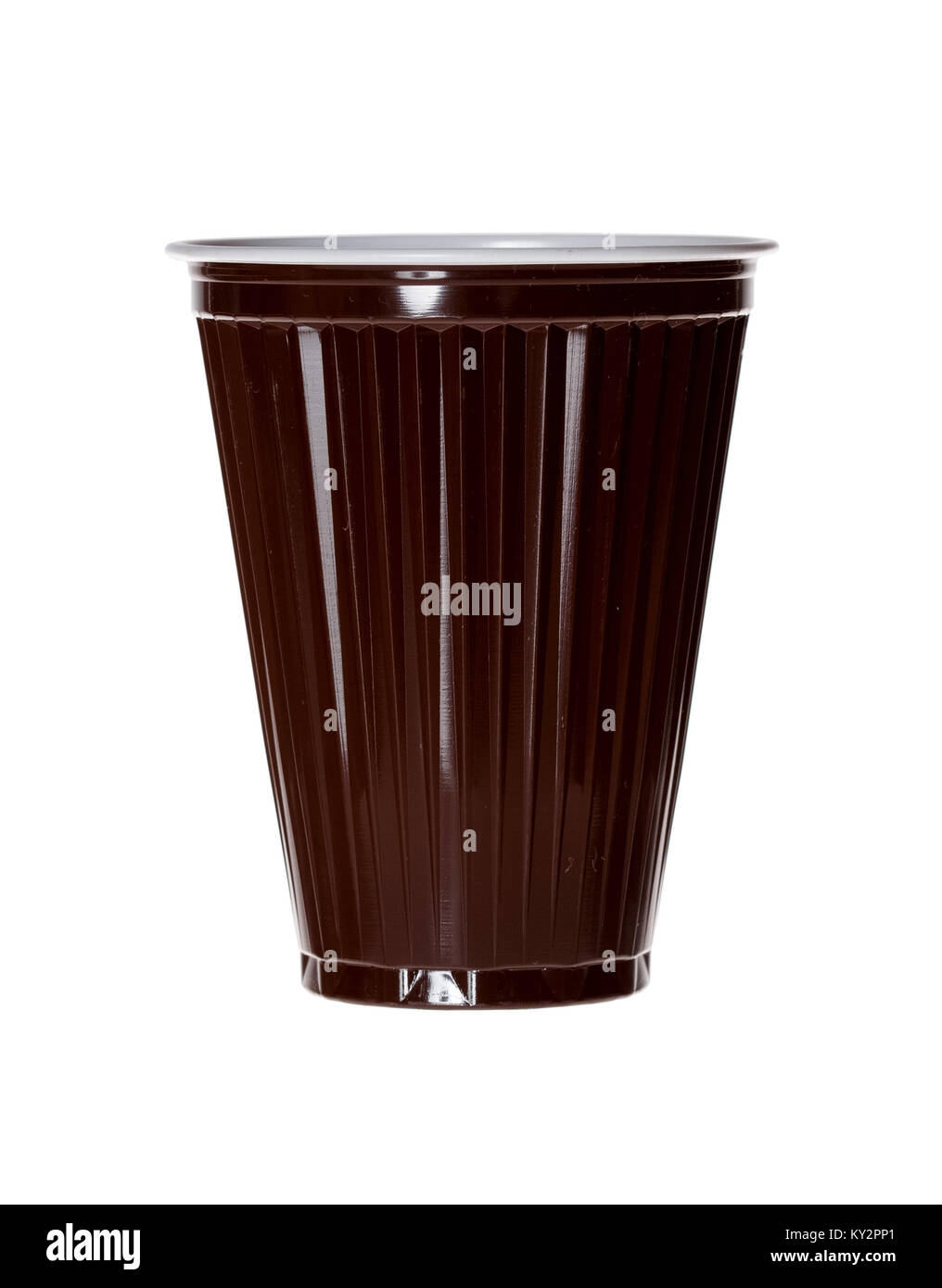 Closeup view plastic cup Cut Out Stock Images & Pictures - Alamy