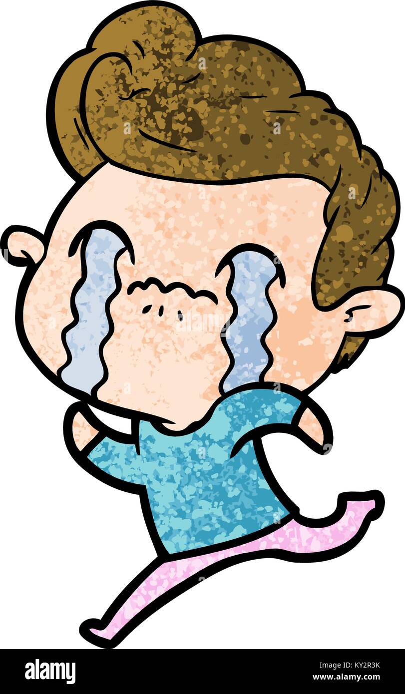 cartoon man crying Stock Vector Image & Art - Alamy