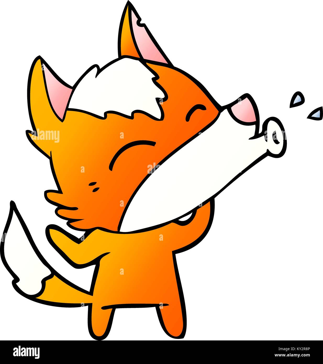 fox cartoon character Stock Vector Image & Art - Alamy