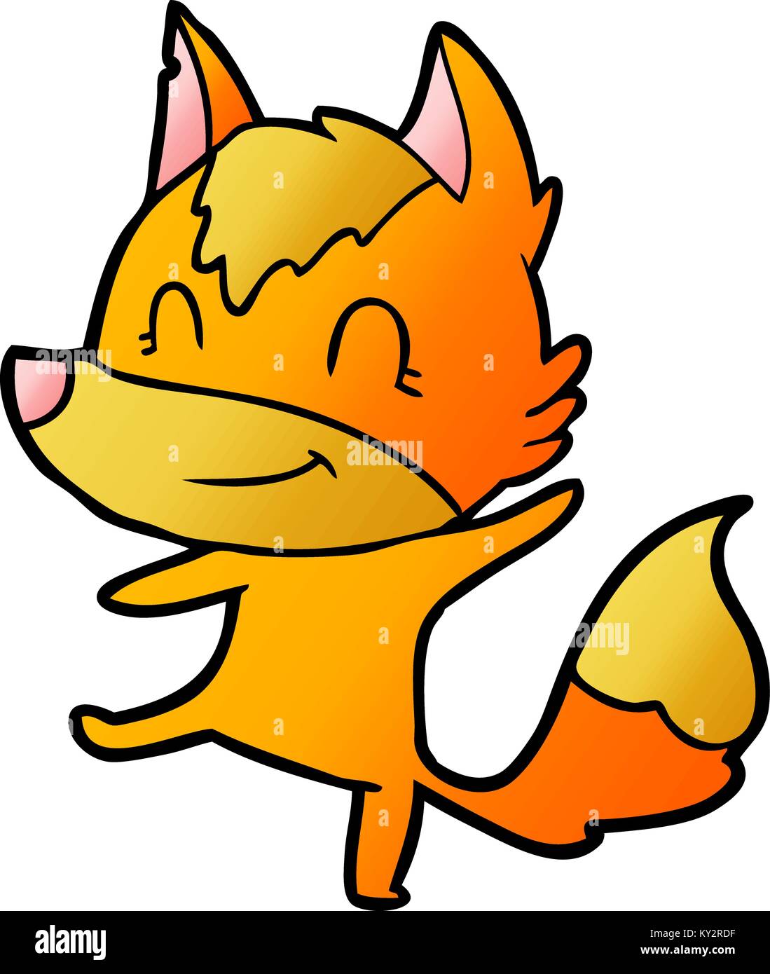 fox cartoon character Stock Vector Image & Art - Alamy