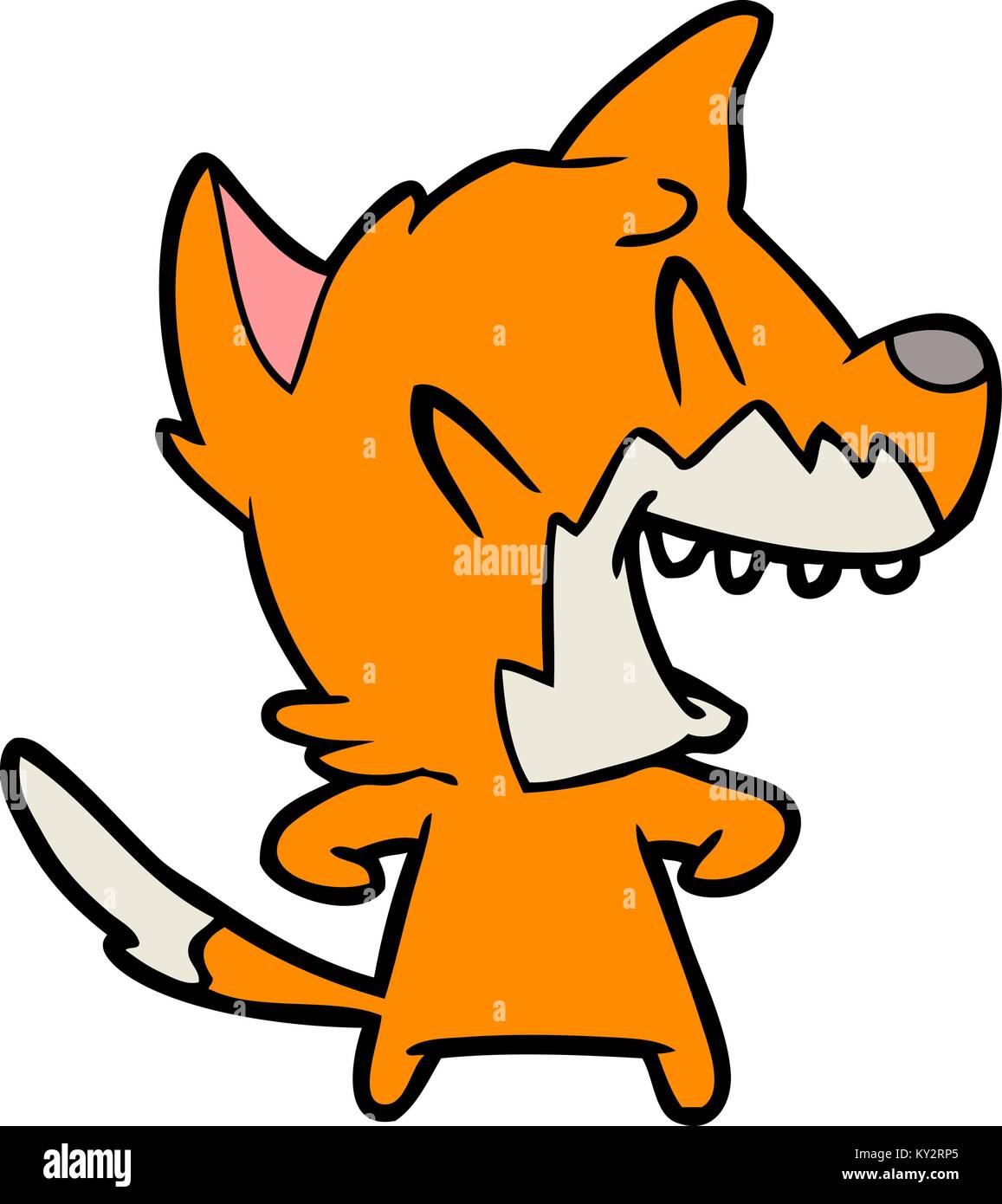 fox cartoon character Stock Vector Image & Art - Alamy