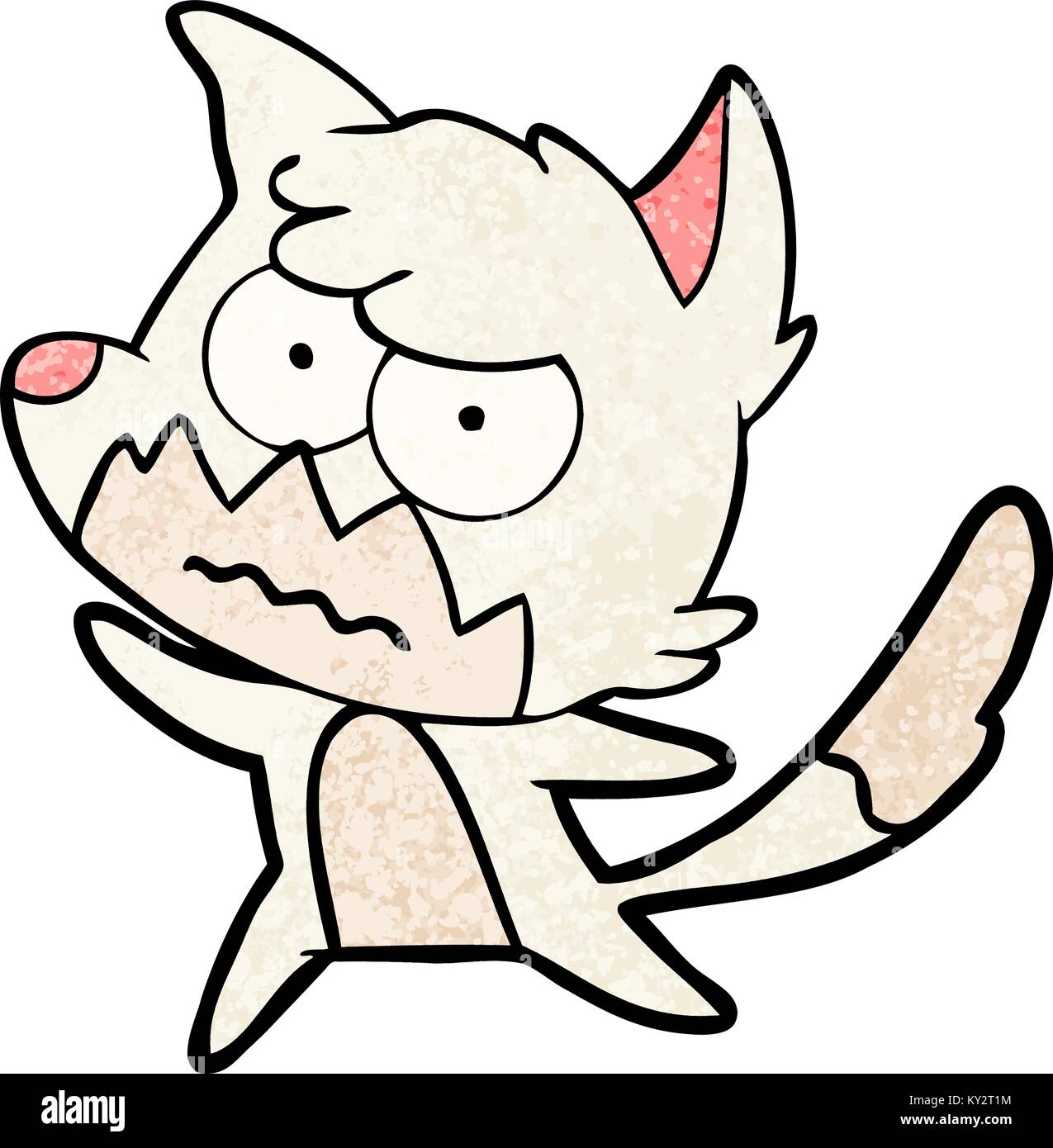 cartoon annoyed fox Stock Vector Image & Art - Alamy
