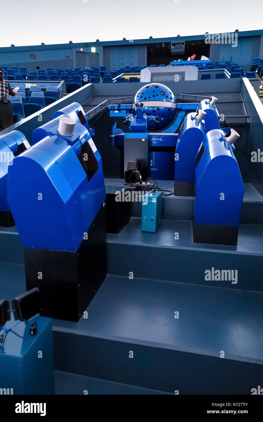 OSAKA, JAPAN - OCTOBER 28: Science Museum in Osaka, Japan on October 28 ...