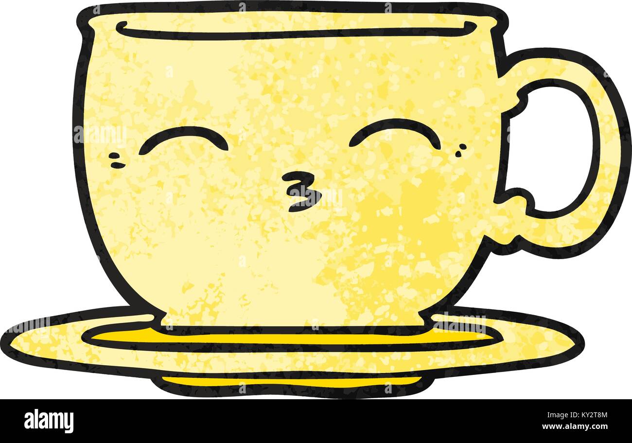 cartoon tea cup Stock Vector Image & Art - Alamy