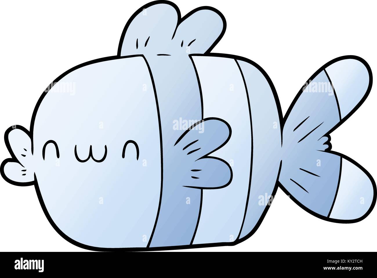 cute cartoon fish Stock Vector Image & Art - Alamy