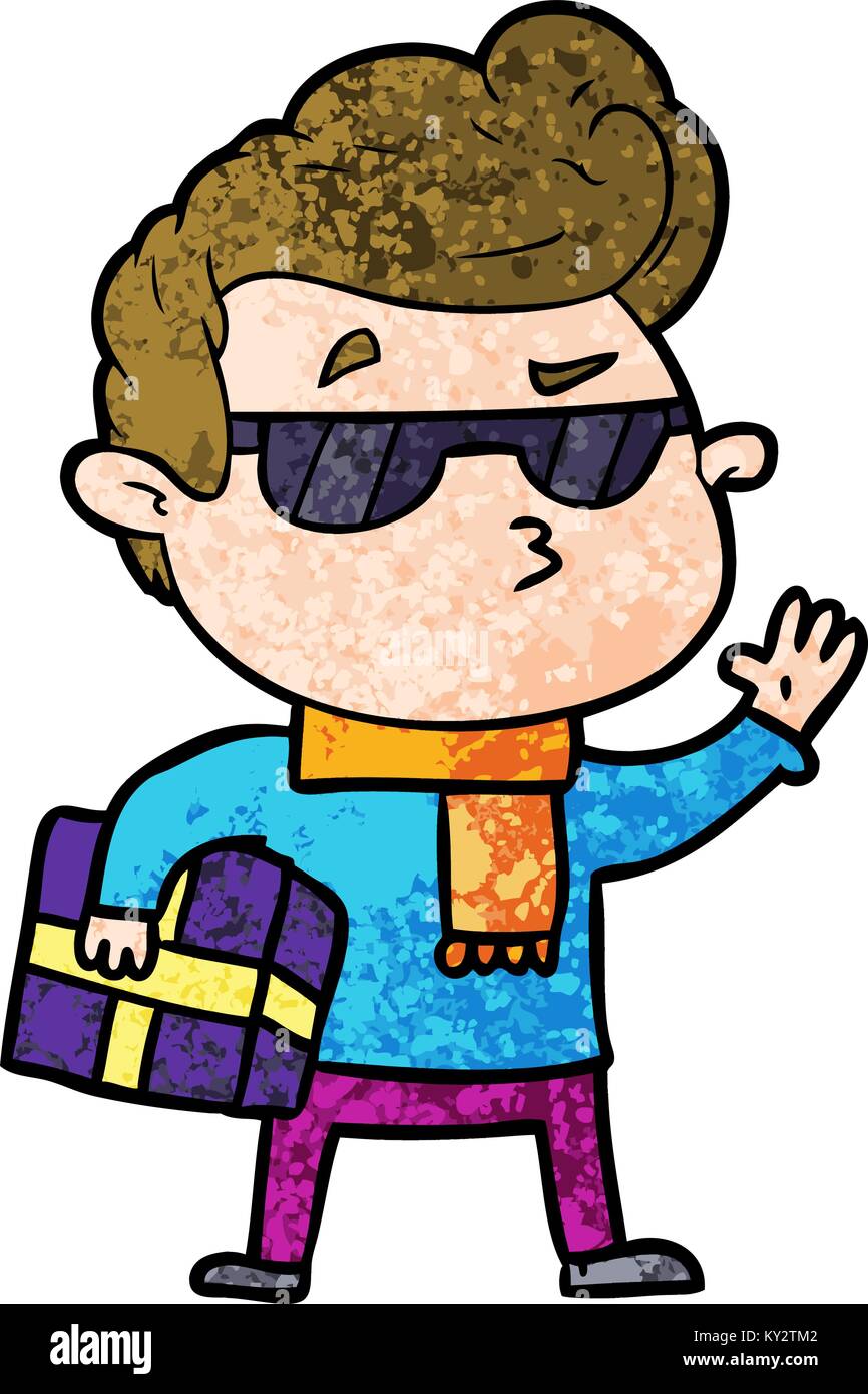 cartoon cool guy Stock Vector Image & Art - Alamy