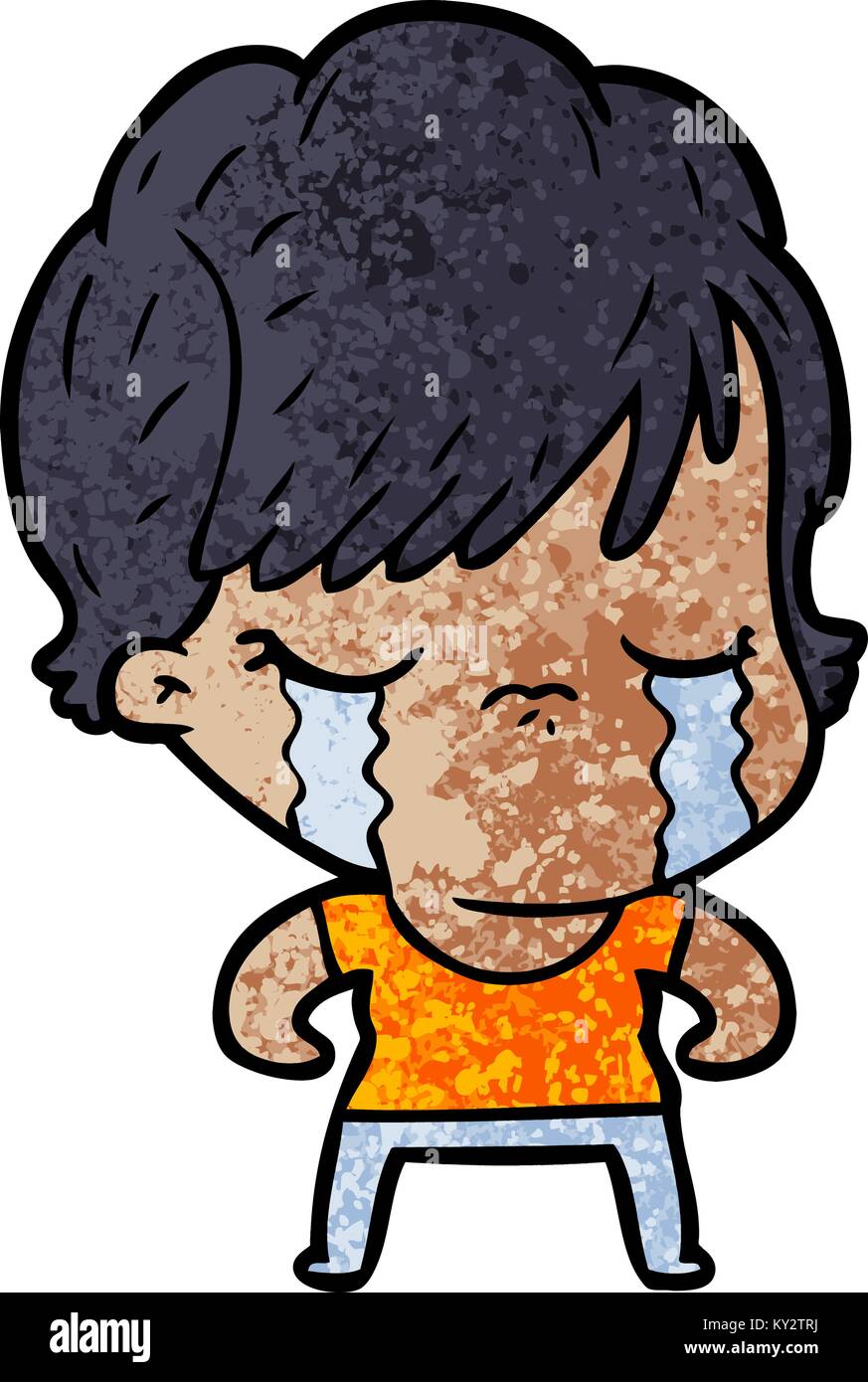 cartoon woman crying Stock Vector Image & Art - Alamy