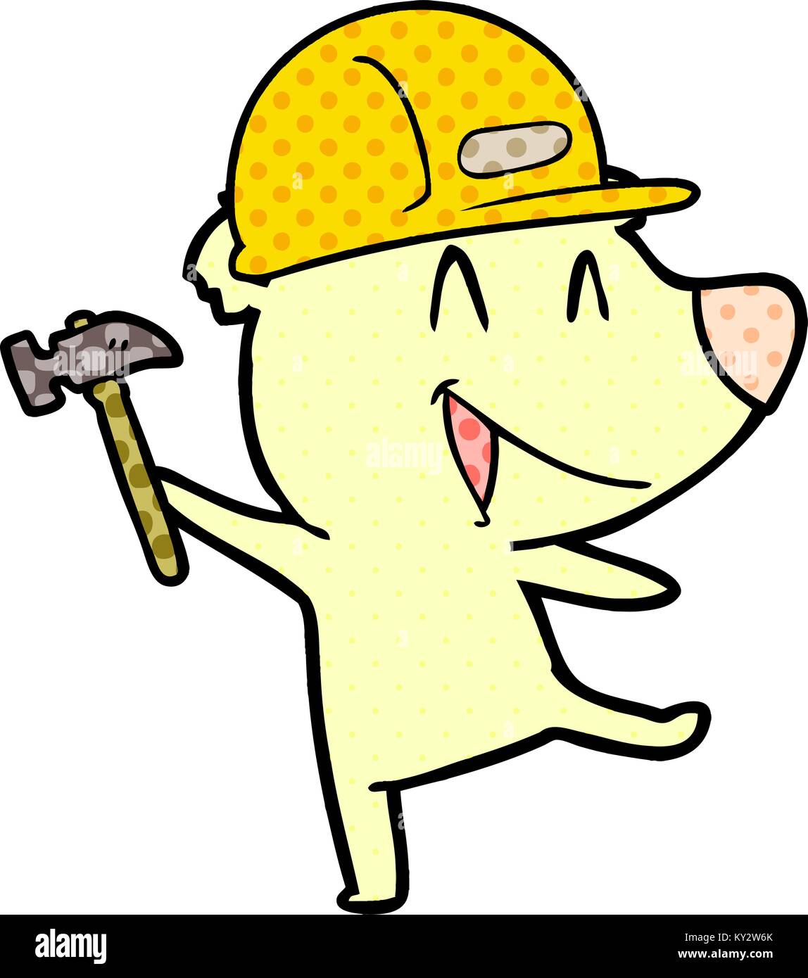 laughing bear cartoon Stock Vector Image & Art - Alamy