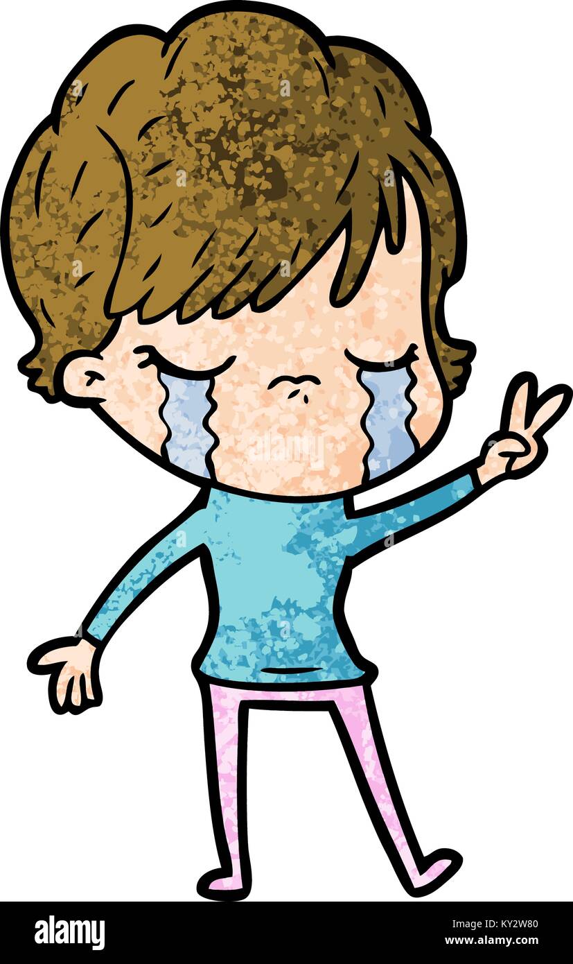 cartoon woman crying Stock Vector Image & Art - Alamy