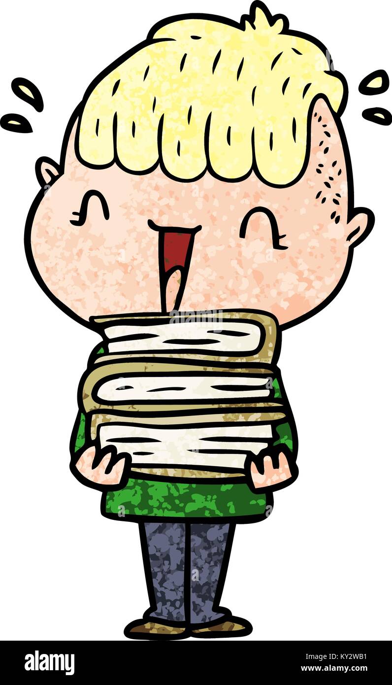 cartoon happy boy surprised Stock Vector Image & Art - Alamy