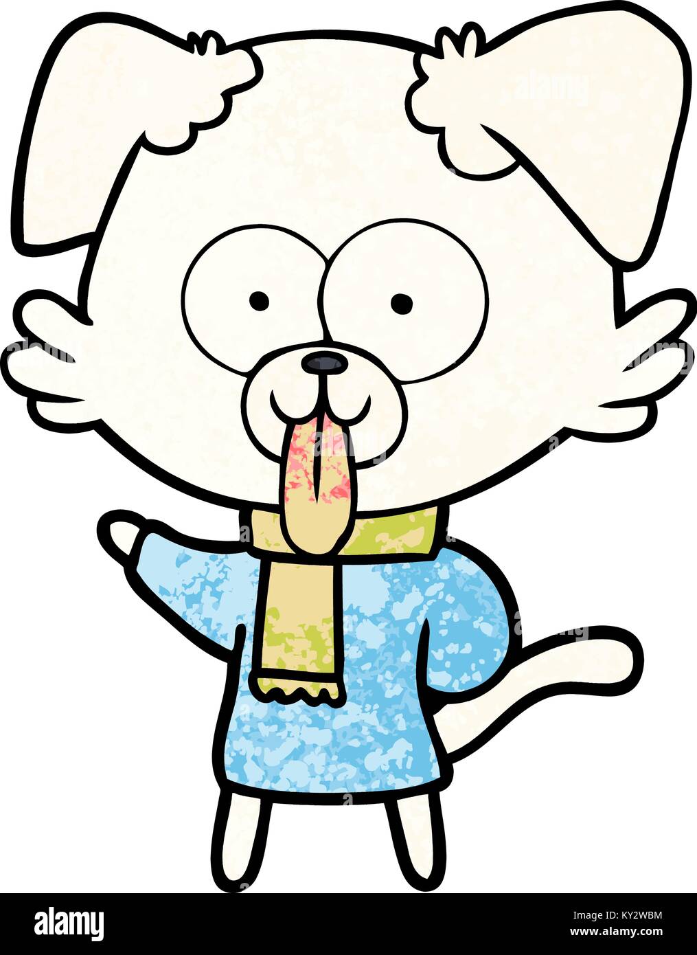 Funny dog clothes in Stock Vector Images - Alamy