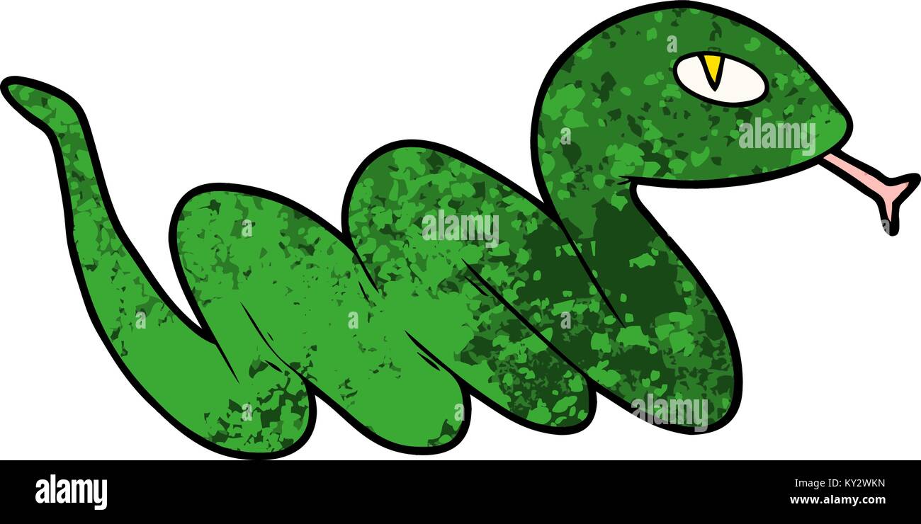 cartoon slithering snake Stock Vector Image & Art - Alamy