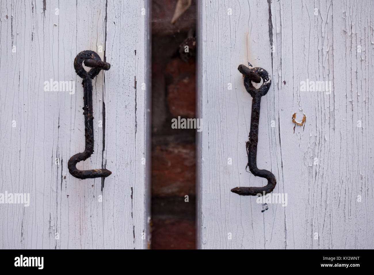 old window closing system Stock Photo - Alamy
