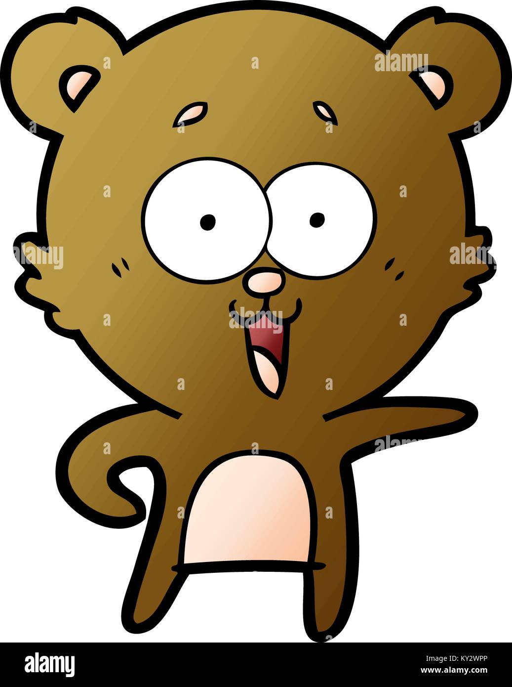 bear cartoon character Stock Vector Image & Art - Alamy