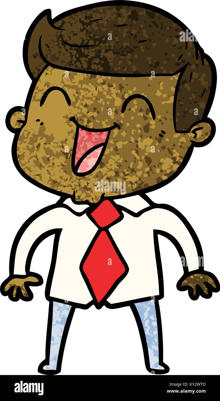 cartoon man laughing Stock Vector Image & Art - Alamy