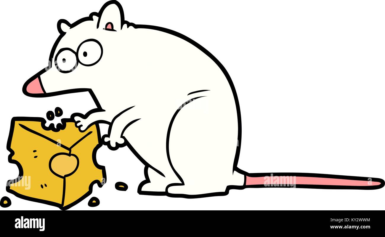 cartoon mouse with cheese Stock Vector Image & Art - Alamy