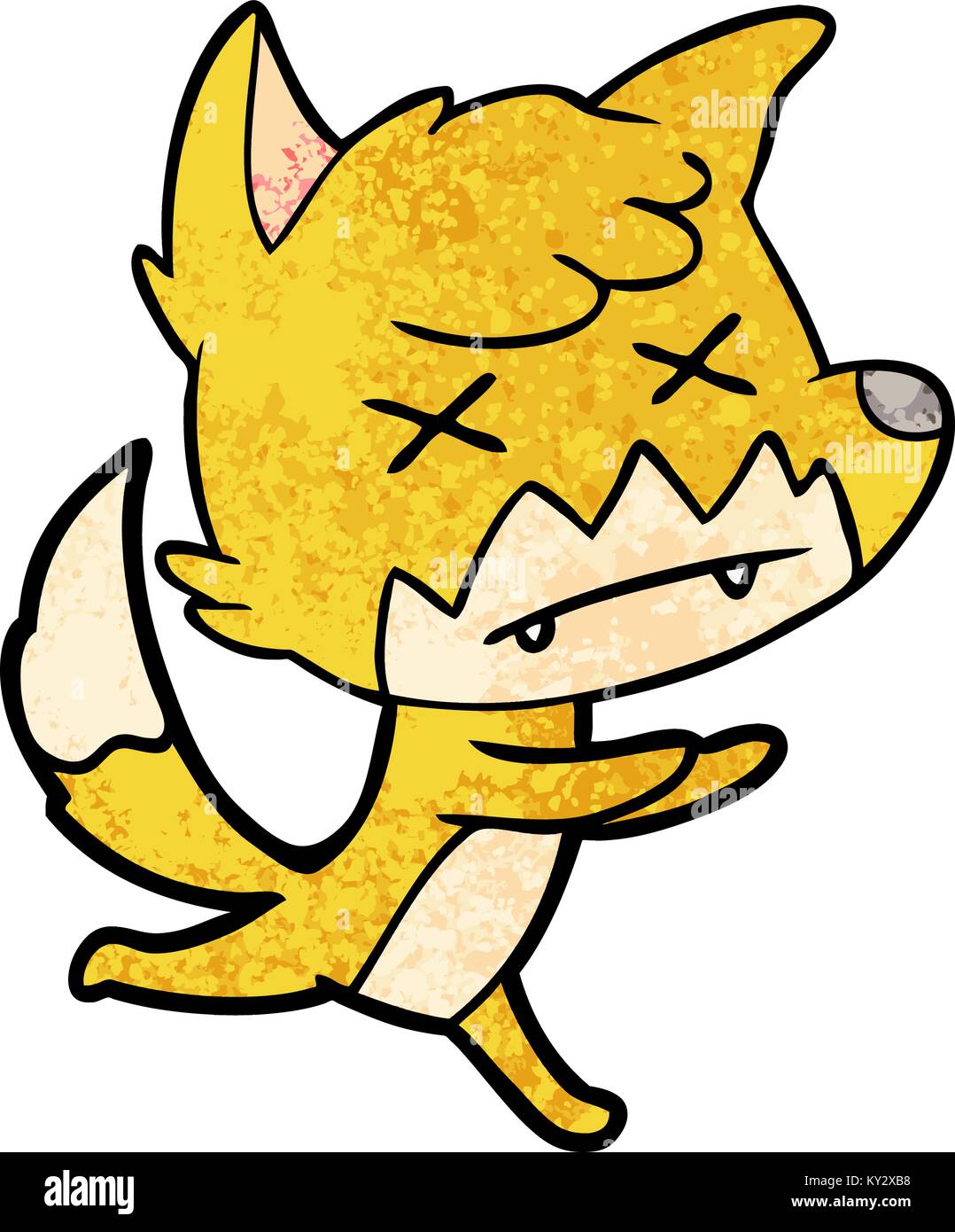 cartoon dead fox Stock Vector Image & Art - Alamy