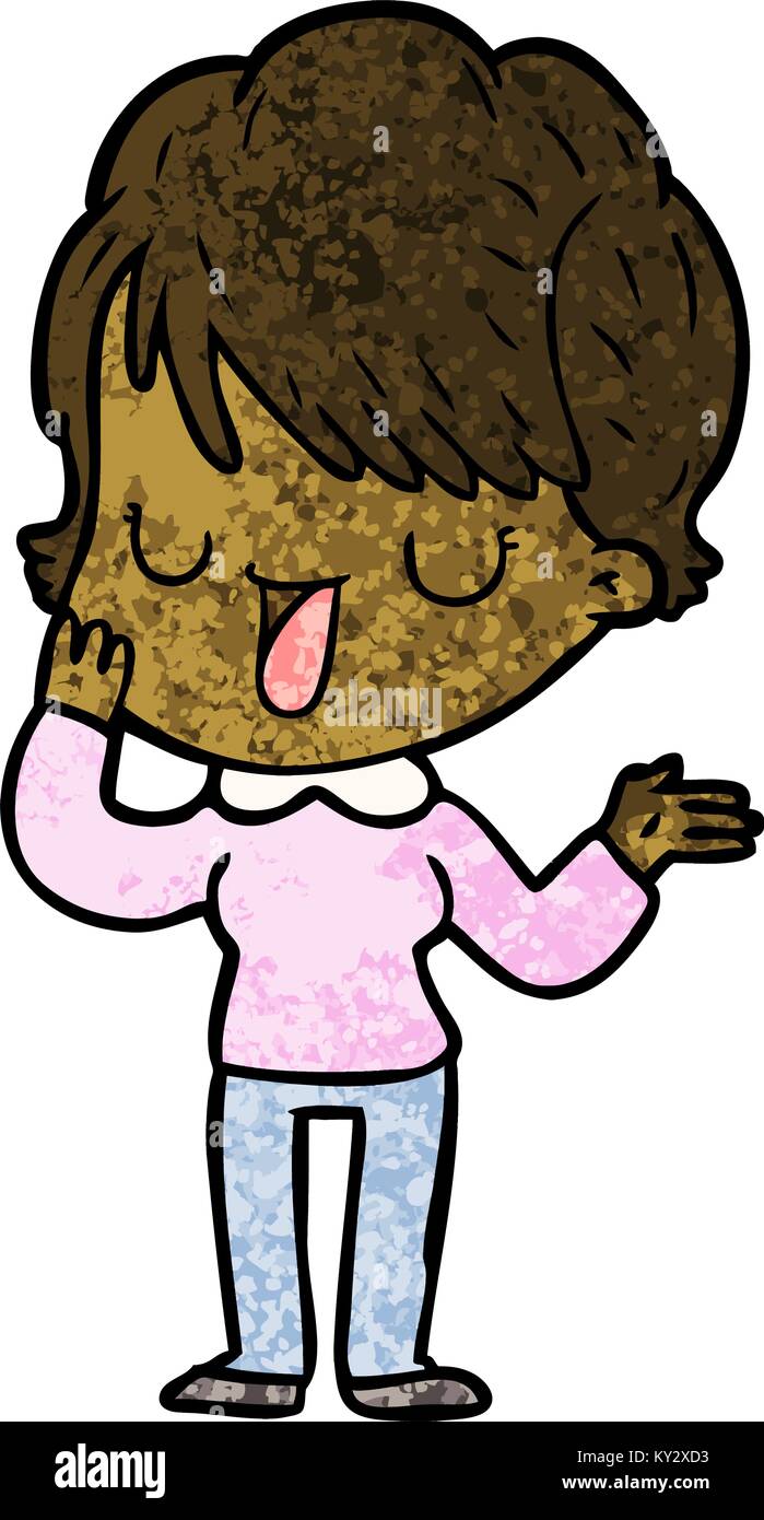 cartoon woman talking Stock Vector Image & Art - Alamy