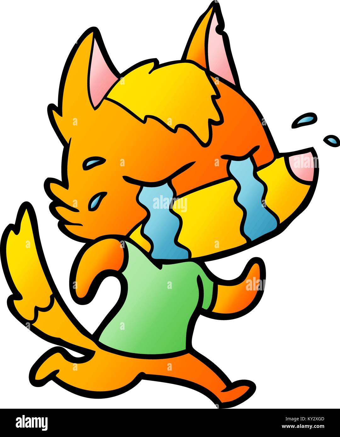 fox cartoon character Stock Vector Image & Art - Alamy