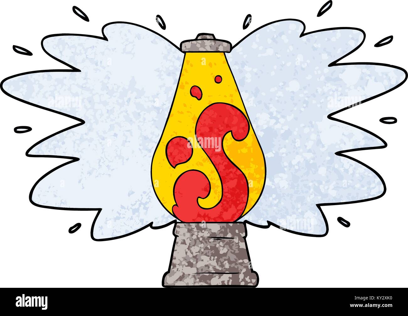 cartoon retro lava lamp Stock Vector Image & Art - Alamy