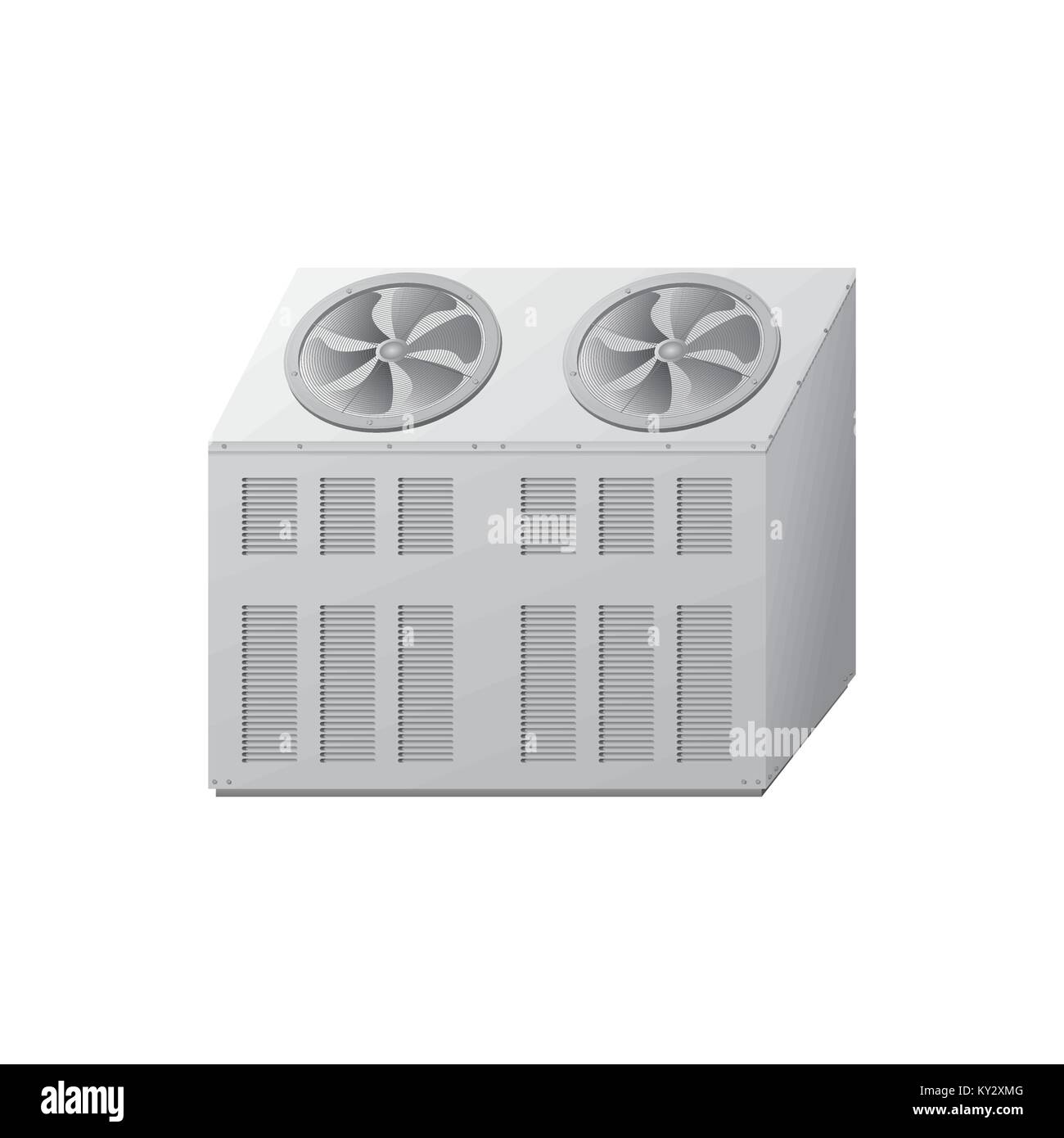 Air cooling industrial system Stock Vector Images - Alamy