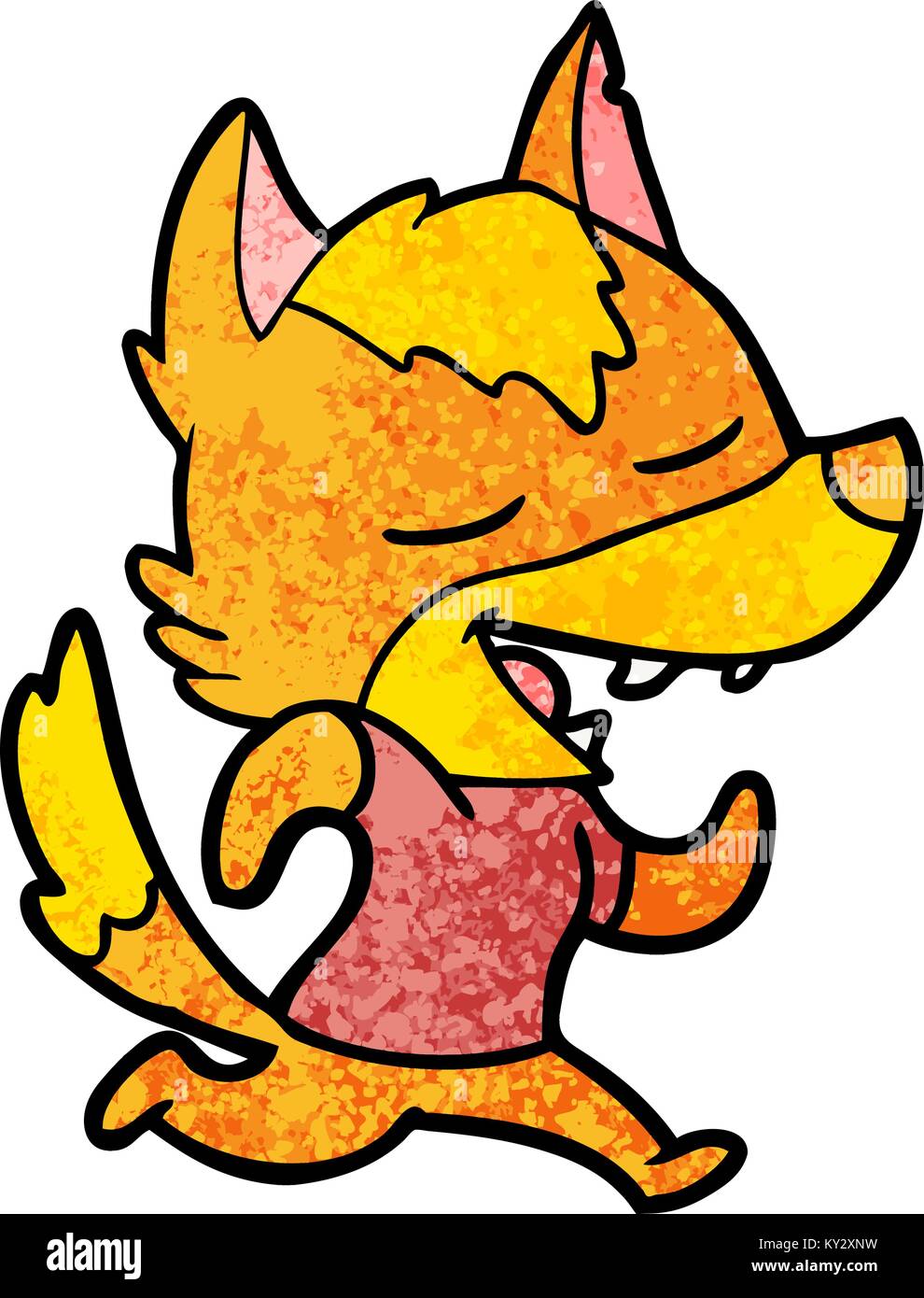 fox cartoon character Stock Vector Image & Art - Alamy