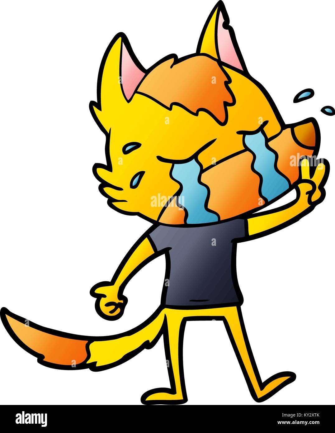 fox cartoon character Stock Vector Image & Art - Alamy