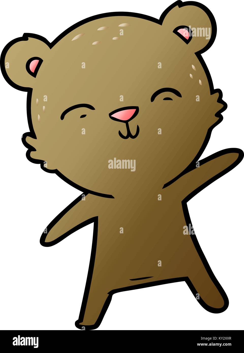 bear cartoon character Stock Vector Image & Art - Alamy