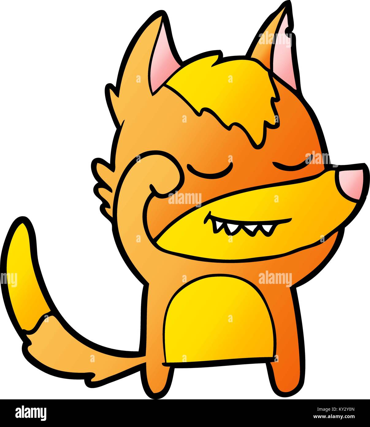 fox cartoon character Stock Vector Image & Art - Alamy