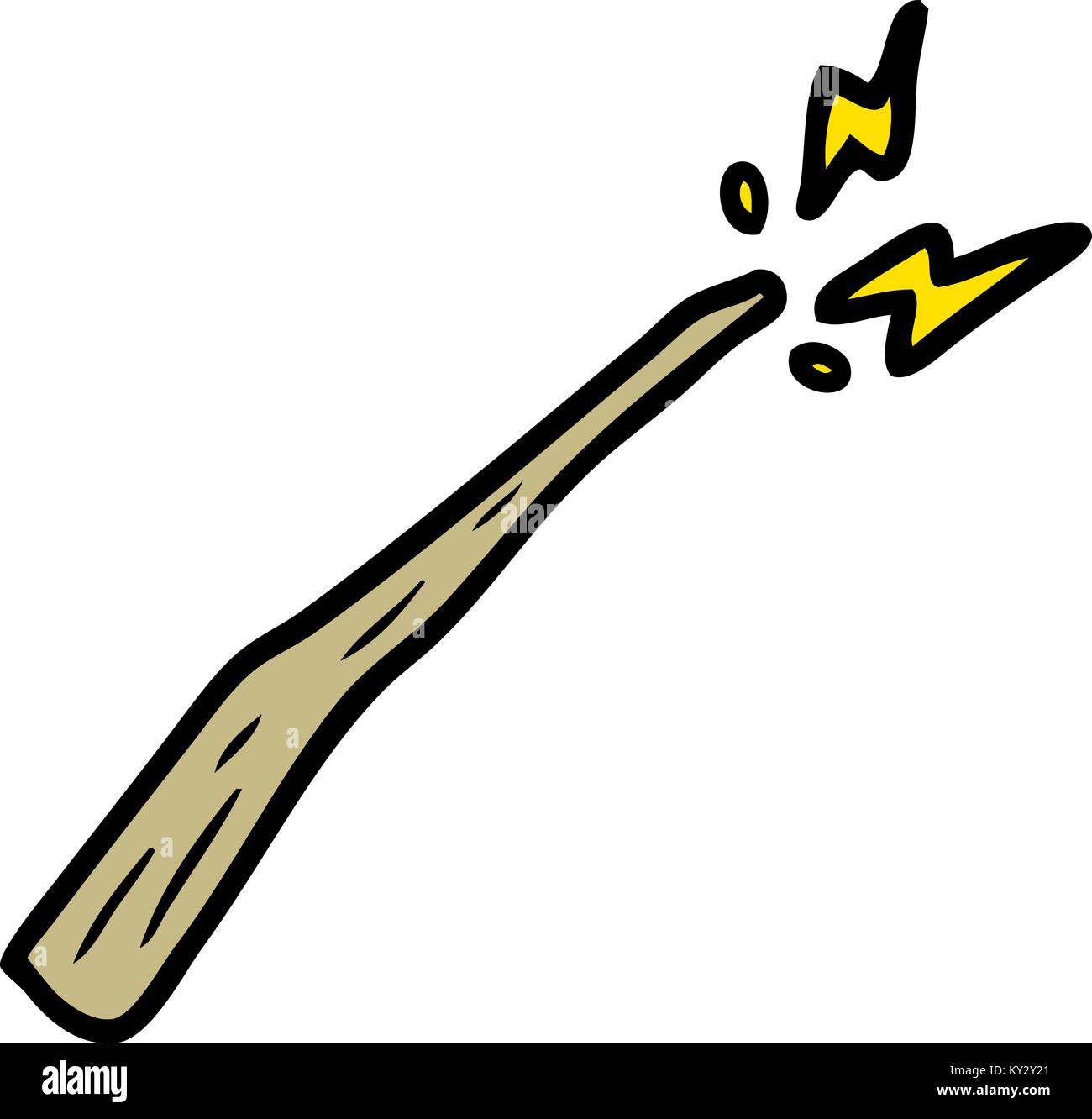cartoon magic wand Stock Vector Image & Art - Alamy