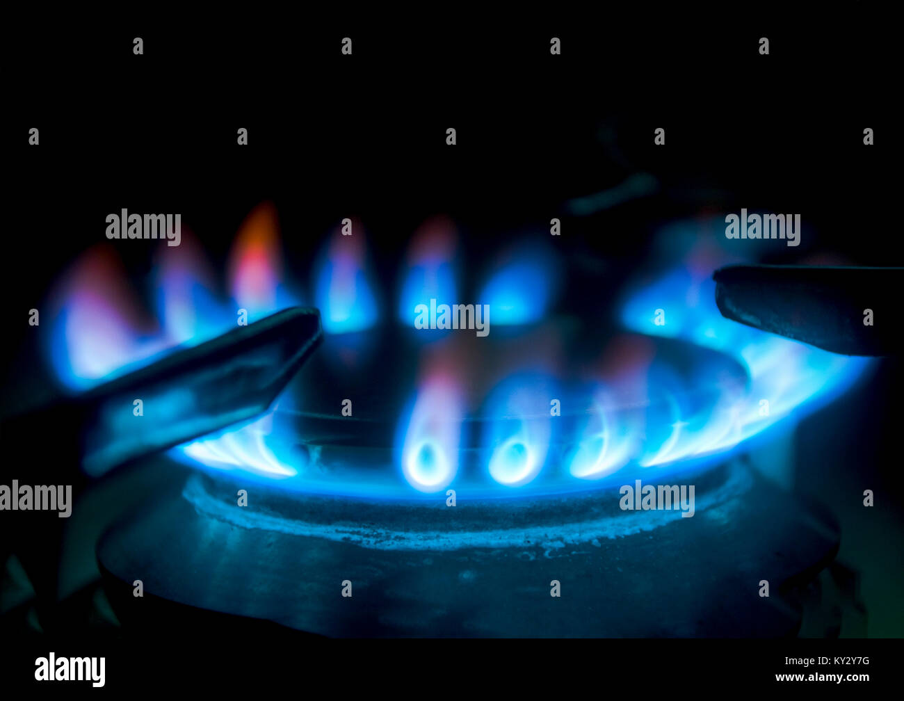 Flames methane gas hi-res stock photography and images - Alamy